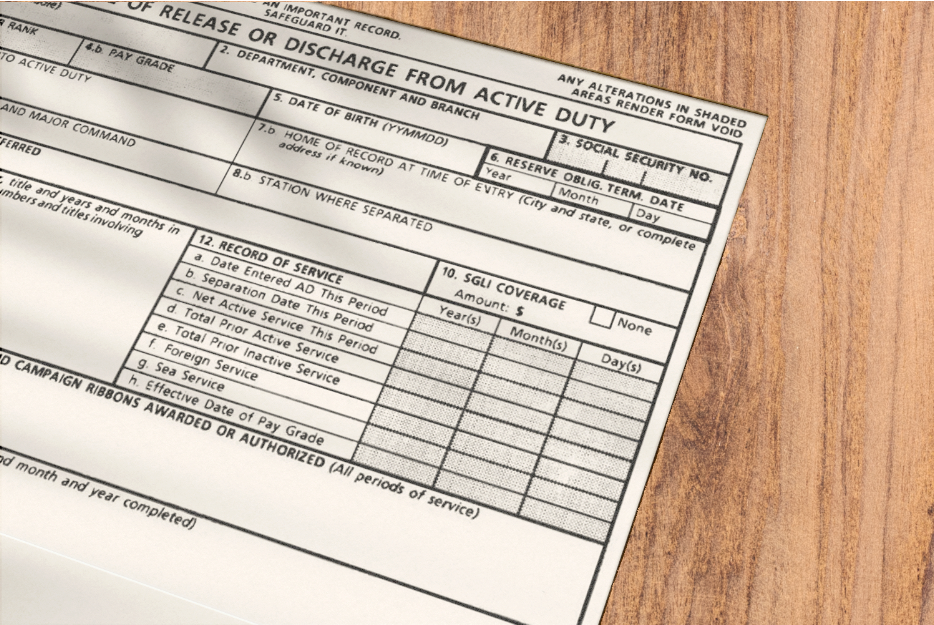 Get A Copy Of DD Form 214 Certificate Of Discharge From Active Duty