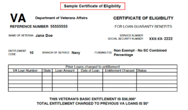 The VA COE: Key to Your VA Loan Benefits