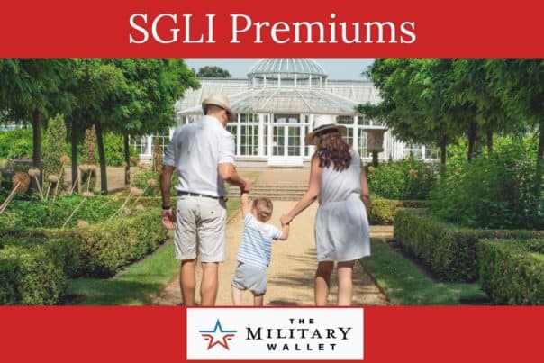 Servicemembers Group Life Insurance SGLI Premiums - 2024 Rates
