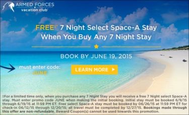 Armed Forces Vacation Club - Review & Discount Code