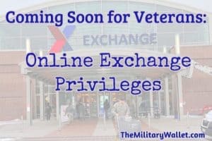AAFES to Allow Veterans to Shop at Online Exchanges - Register Now