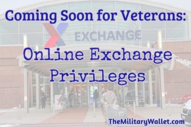AAFES to Allow Veterans to Shop at Online Exchanges - Register Now