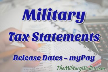 2020 Military Tax Forms Release Schedule - Download W-2, 1099-R, 1095