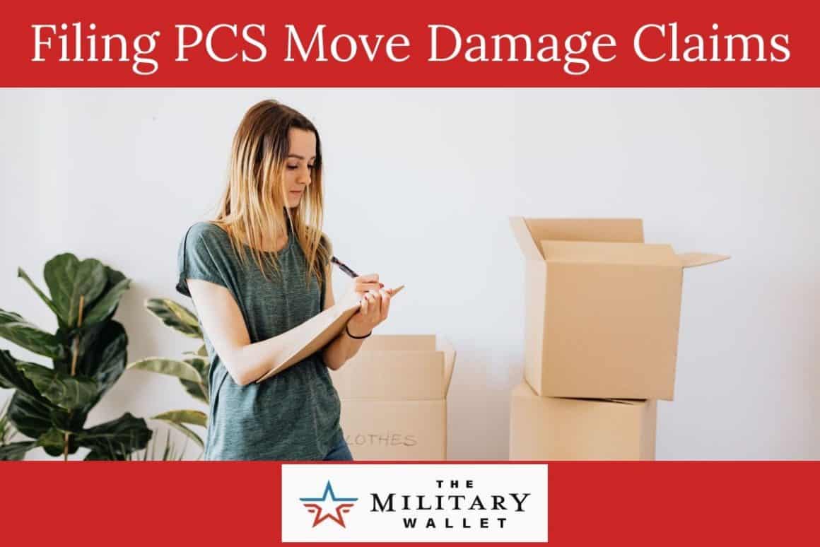 Filing PCS Move Damage Claims | The Military Wallet